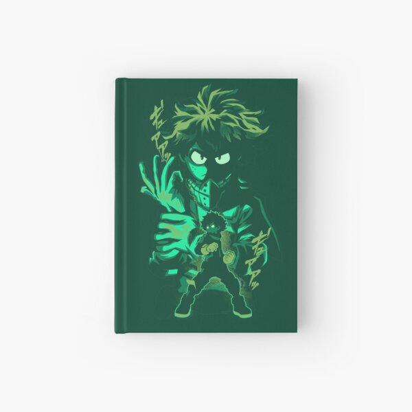 "Hero Deku - Izuku Midoriya " Hardcover Journal for Sale by ChrisDalida ...