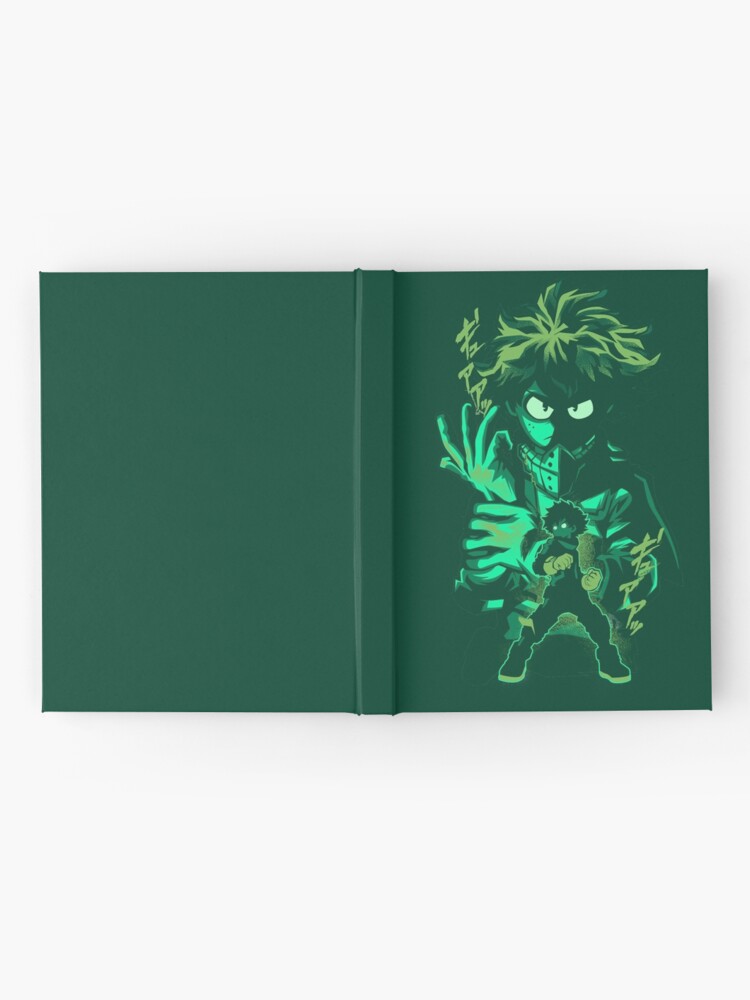 "Hero Deku - Izuku Midoriya " Hardcover Journal for Sale by ChrisDalida ...