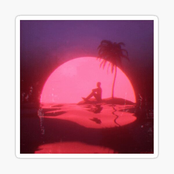 "Aesthetic Pink Pool " Sticker for Sale by idealx | Redbubble