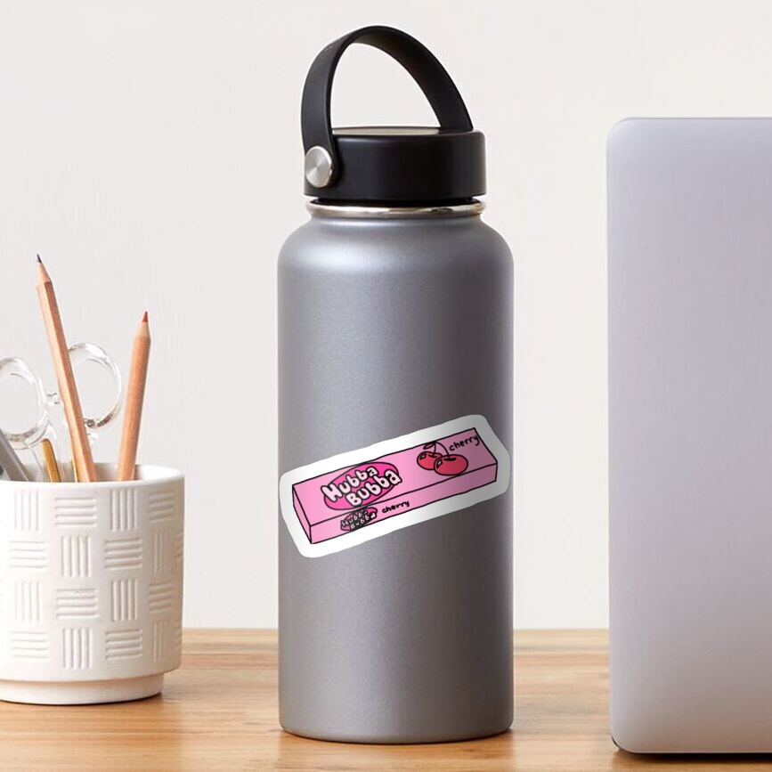 Hubba Bubba Gum Aesthetic Sticker Sticker By Lowkeyvirgo Redbubble