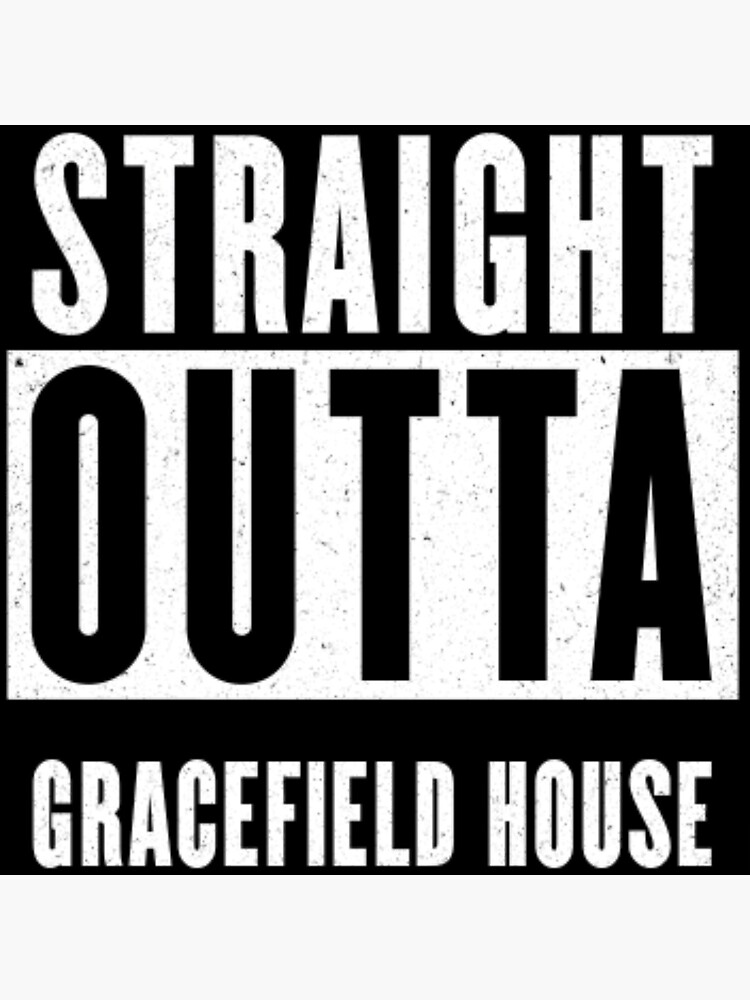 "~the promised neverland - straight outta gracefield house~" Sticker by ...