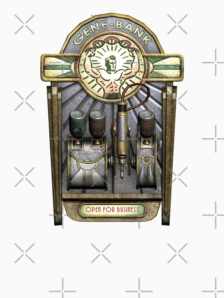 "BioShock – Gene Bank" T-shirt for Sale by PonchTheOwl | Redbubble ...