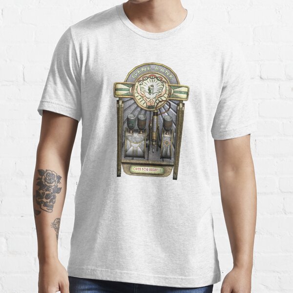 "BioShock – Gene Bank" T-shirt for Sale by PonchTheOwl | Redbubble ...