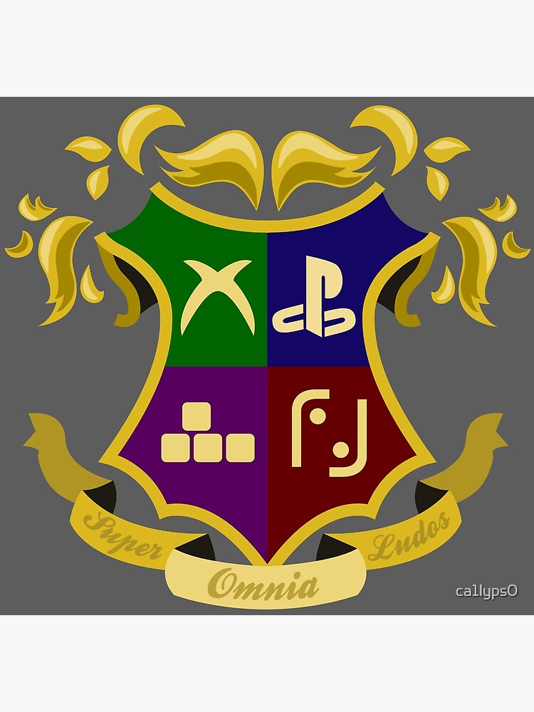 "Gamer Crest, Original" Poster for Sale by ca1lyps0 | Redbubble