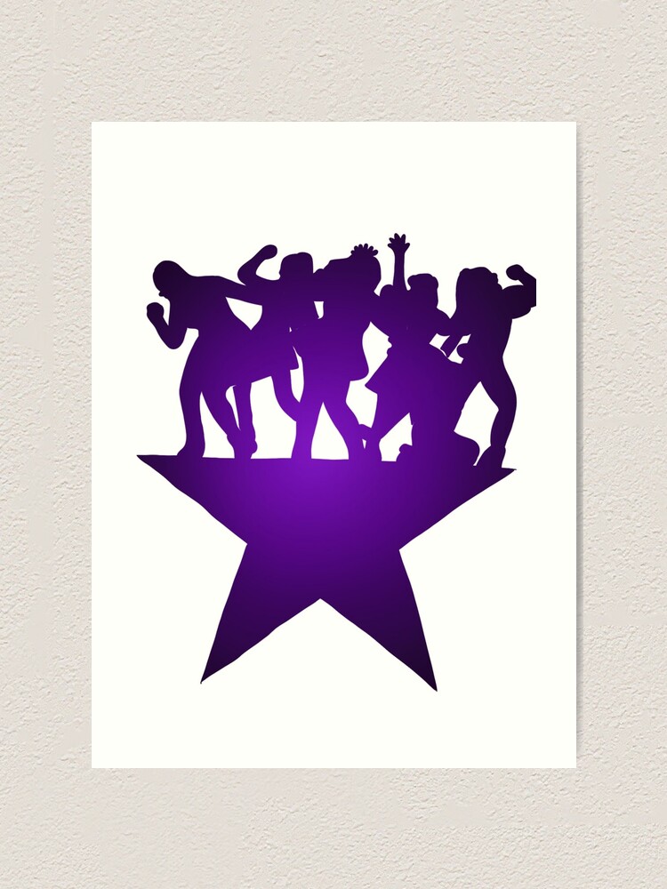 "Six Musical Hamilton Star" Art Print for Sale by itstheatre | Redbubble