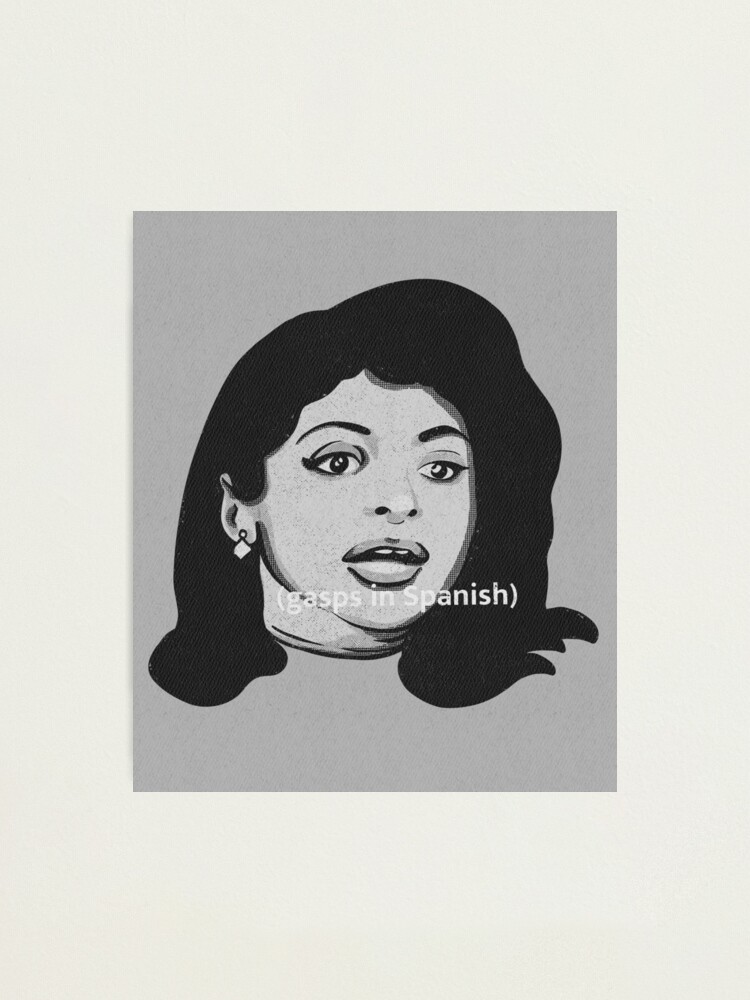 Lámina fotográfica «Jadeo en español Meme Imprimir por Maniak» de ...