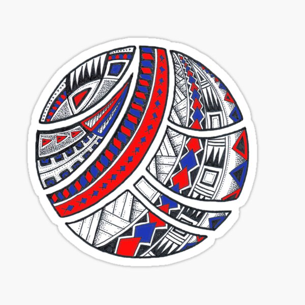 "samoan patterns " Sticker for Sale by l8key | Redbubble
