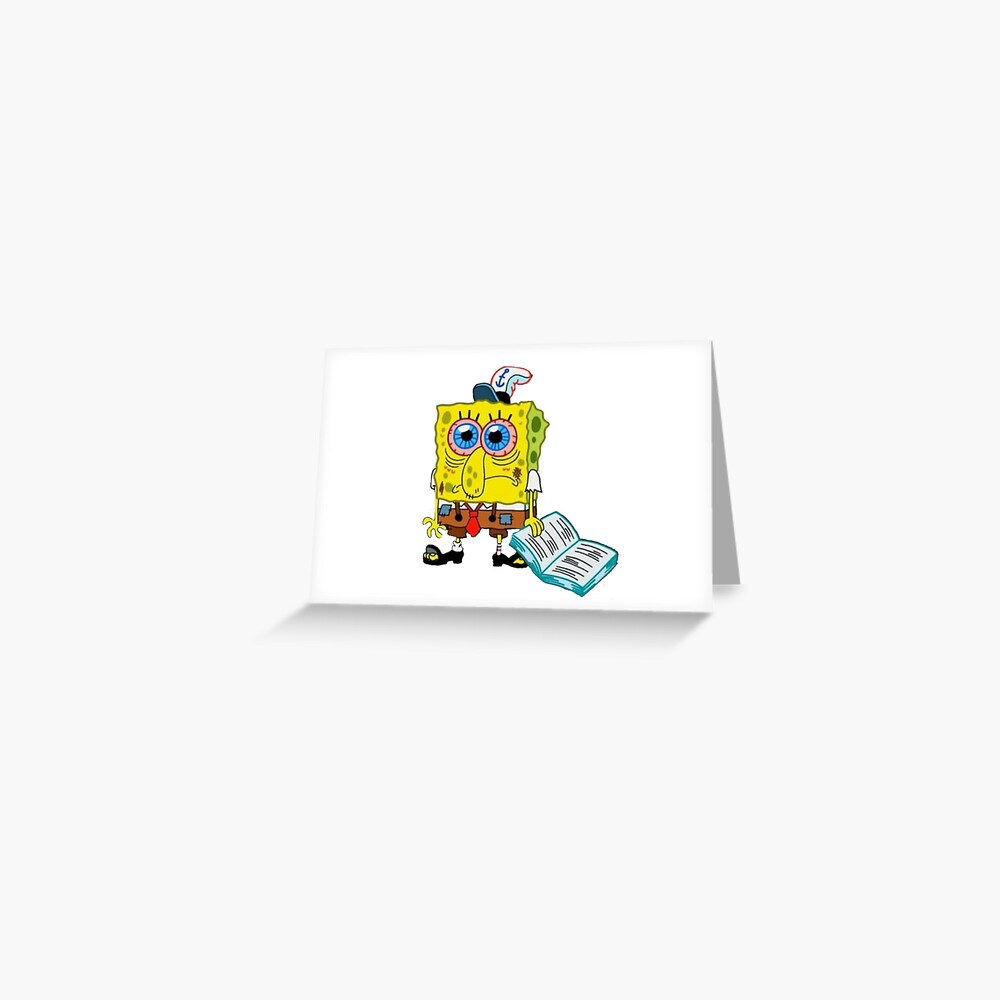"Spongebob" Sticker for Sale by hpignoli | Redbubble