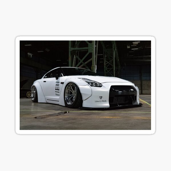 Nissan Gtr Liberty Walk Stickers | Redbubble