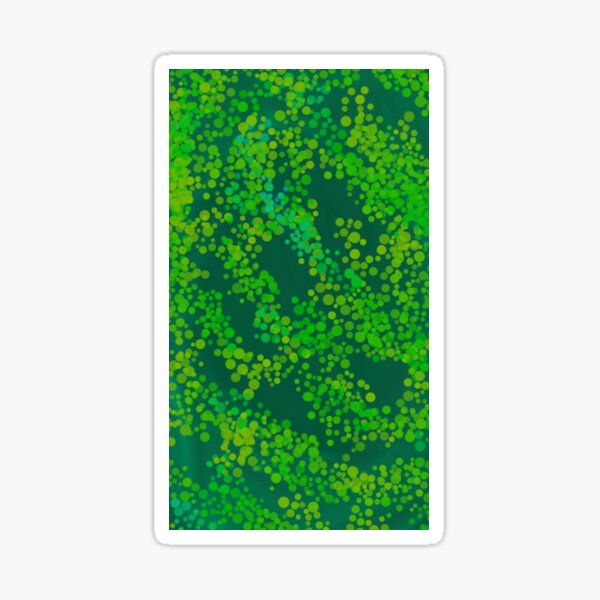 "Algae Pond" Sticker by calebfarb | Redbubble
