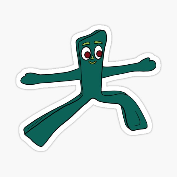 Gumby Stickers | Redbubble