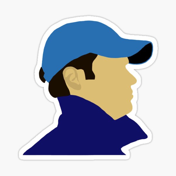"Joe Goldberg Sticker" Sticker by kayleestevenson | Redbubble