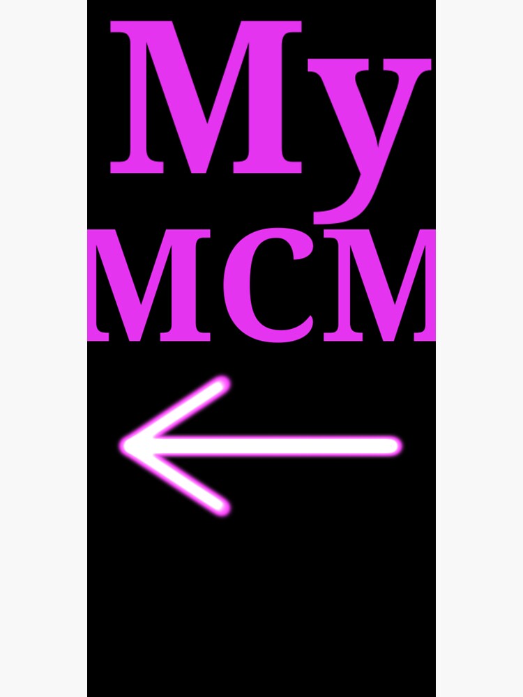 "Man crush Monday merch" Sticker for Sale by Merchmanwear | Redbubble