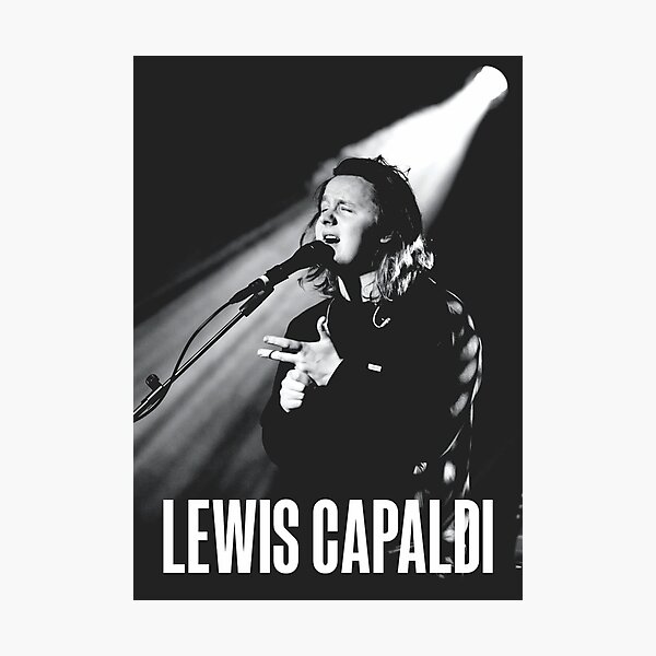 Lewis Capaldi Wall Art | Redbubble