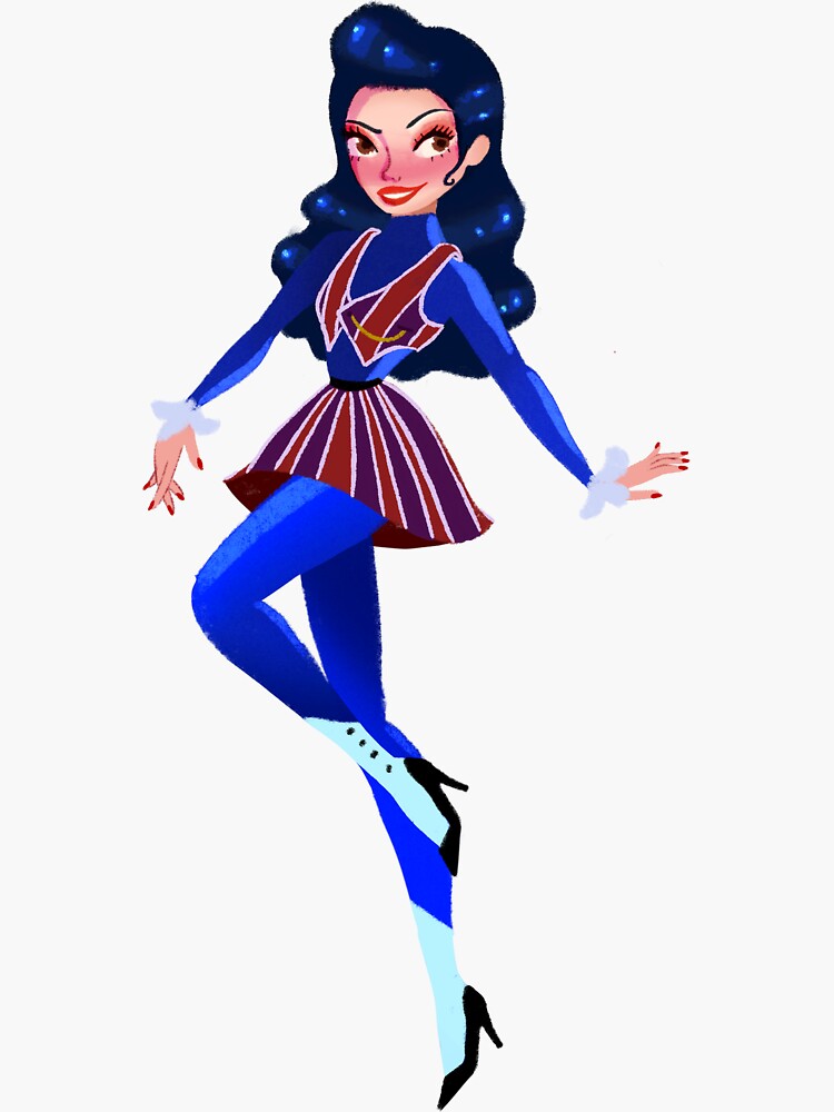 "Female Robbie Rotten Lazytown " Sticker by Prucharihu | Redbubble