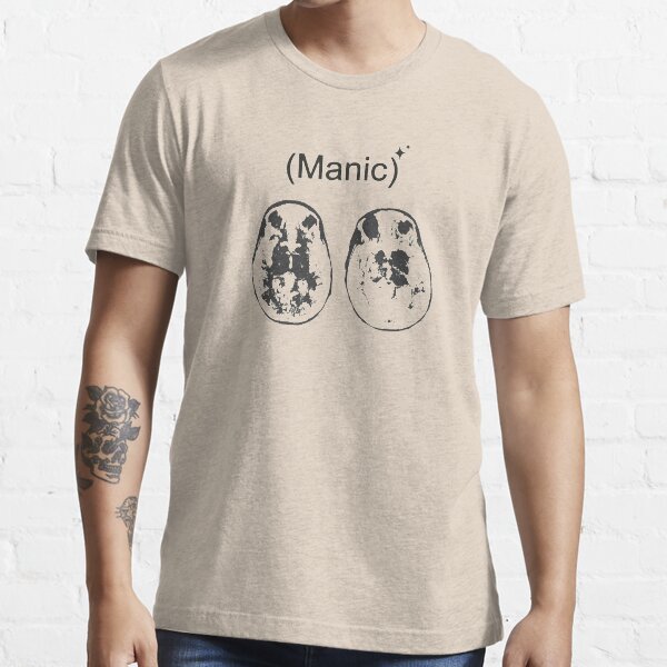 "Manic Brain Art" T-shirt for Sale by KaiDee | Redbubble | manic t ...