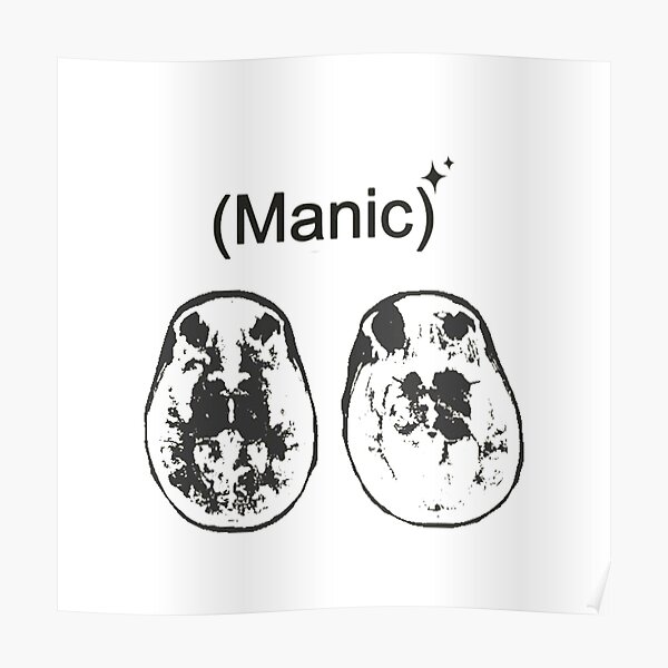 "Manic Brain Art" Poster by KaiDee | Redbubble