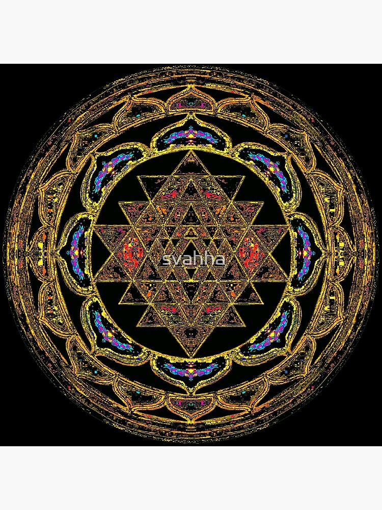 "Ultimate Health Wealth Mandala" Art Print by svahha | Redbubble