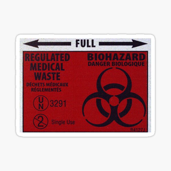 "BioHazard" Sticker for Sale by Quigi | Redbubble