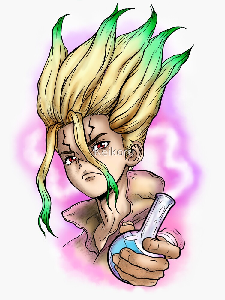 "Senku" Sticker by Keikoru | Redbubble