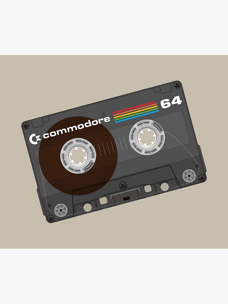 "Commodore 64 Cassette Tape" Poster for Sale by squidgun | Redbubble
