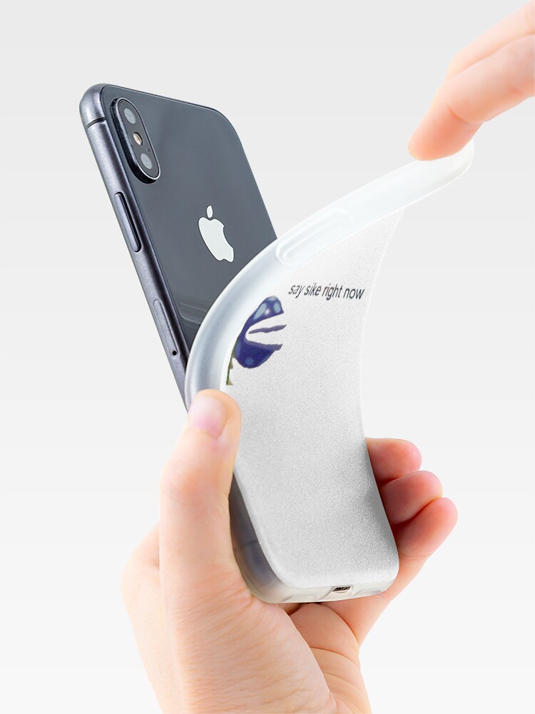 "say sike right now spiky piranha plant meme" iPhone Case for Sale by ...