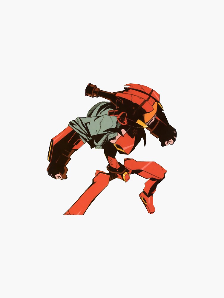 "Canti FLCL" Sticker for Sale by EvaFanGirl | Redbubble