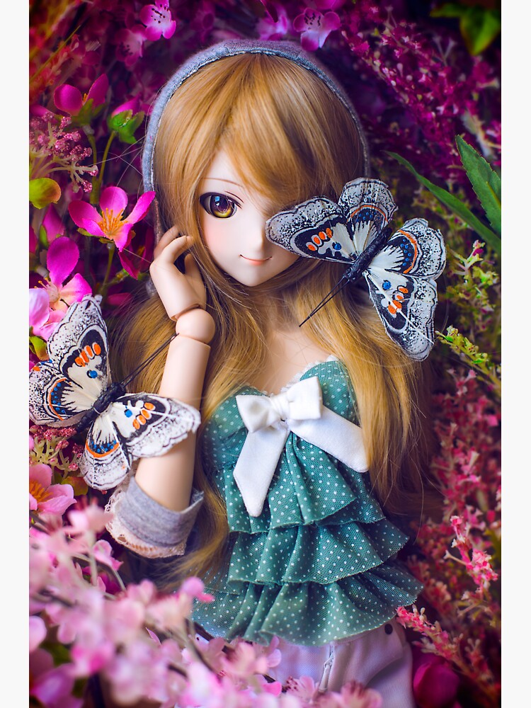 "Coco's Valentine" Sticker by orchiddolls | Redbubble