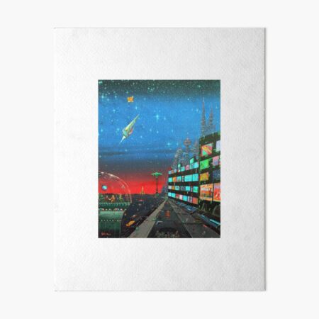 "Starbase 1 by Mikesuniverses" Art Board Print by mikesuniverses ...