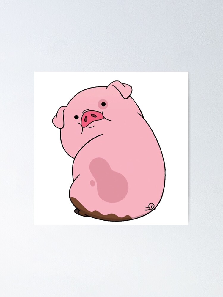 "waddles" Poster for Sale by Stretchkai | Redbubble