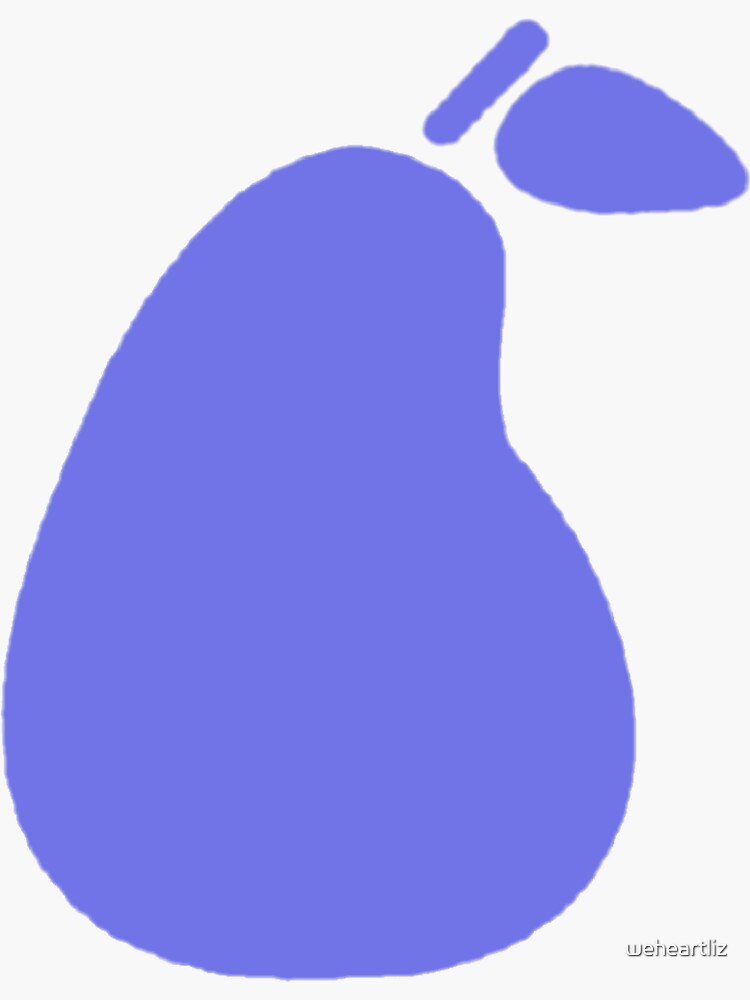 "Pear phone" Sticker by weheartliz | Redbubble