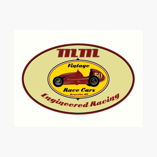 "MM Engineered Racing Logo" Art Print for Sale by r-m-design | Redbubble