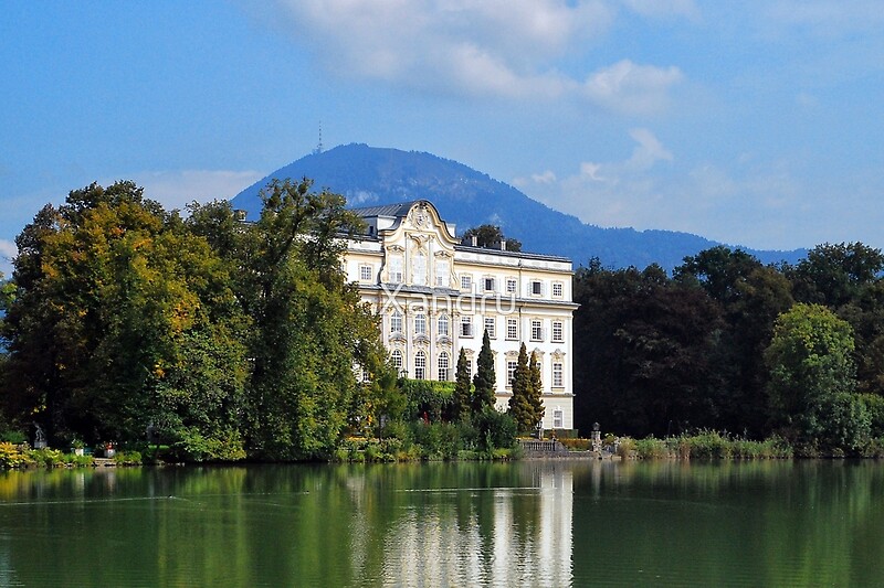 "The Von Trapp Villa" by Xandru | Redbubble