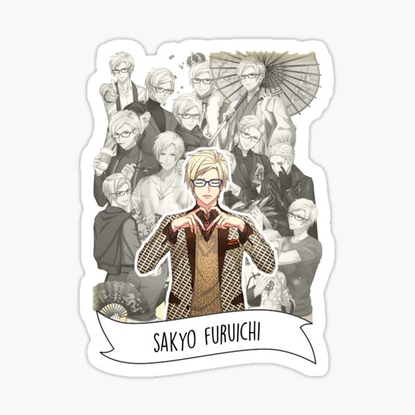 "Sakyo Furuichi - A3" Sticker for Sale by Chikale | Redbubble
