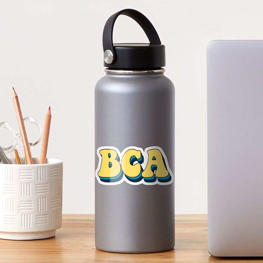 "BCA" Sticker for Sale by izzykang | Redbubble