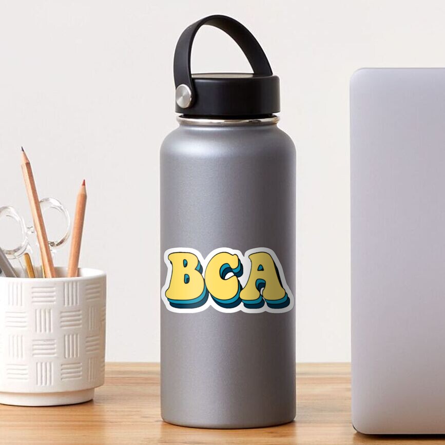 "BCA" Sticker for Sale by izzykang | Redbubble