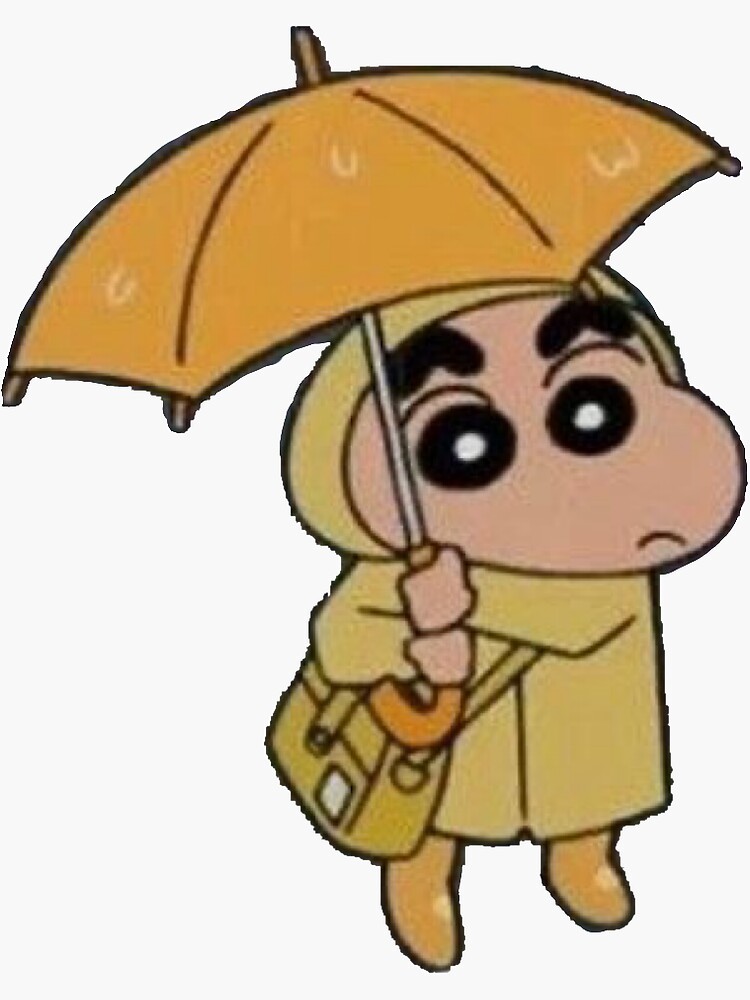 "Sad Shin Chan" Sticker for Sale by izzykang | Redbubble