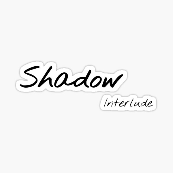 "shadow interlude" Sticker by BTSFANS | Redbubble