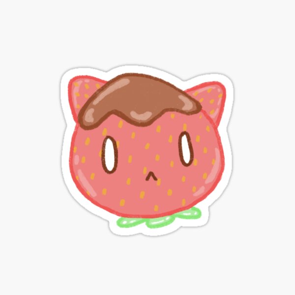 "Choco Berry" Sticker for Sale by TurtleSenpai | Redbubble