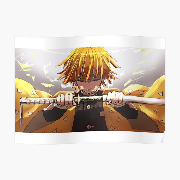 Zenitsu Posters | Redbubble