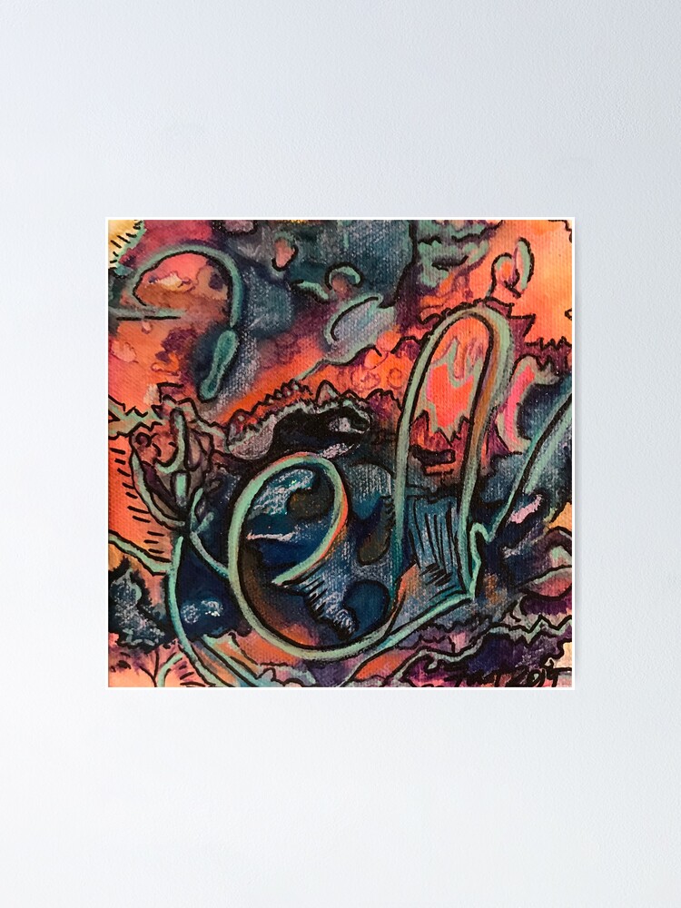 "Meander" Poster for Sale by lynettefast | Redbubble