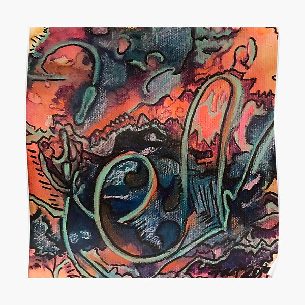 "Meander" Poster for Sale by lynettefast | Redbubble