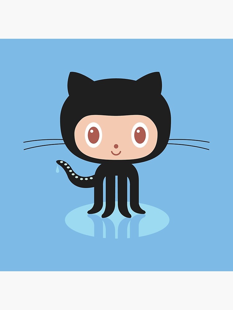 "Octocat" Poster for Sale by kbadk | Redbubble