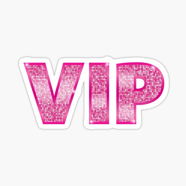 "VIP" Sticker by ATN-Studio | Redbubble