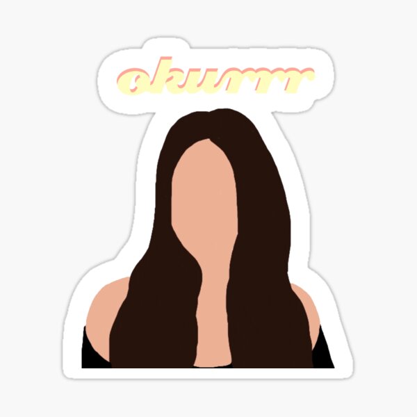 "Kim okurrr" Sticker by wat3rm3lonsugar | Redbubble
