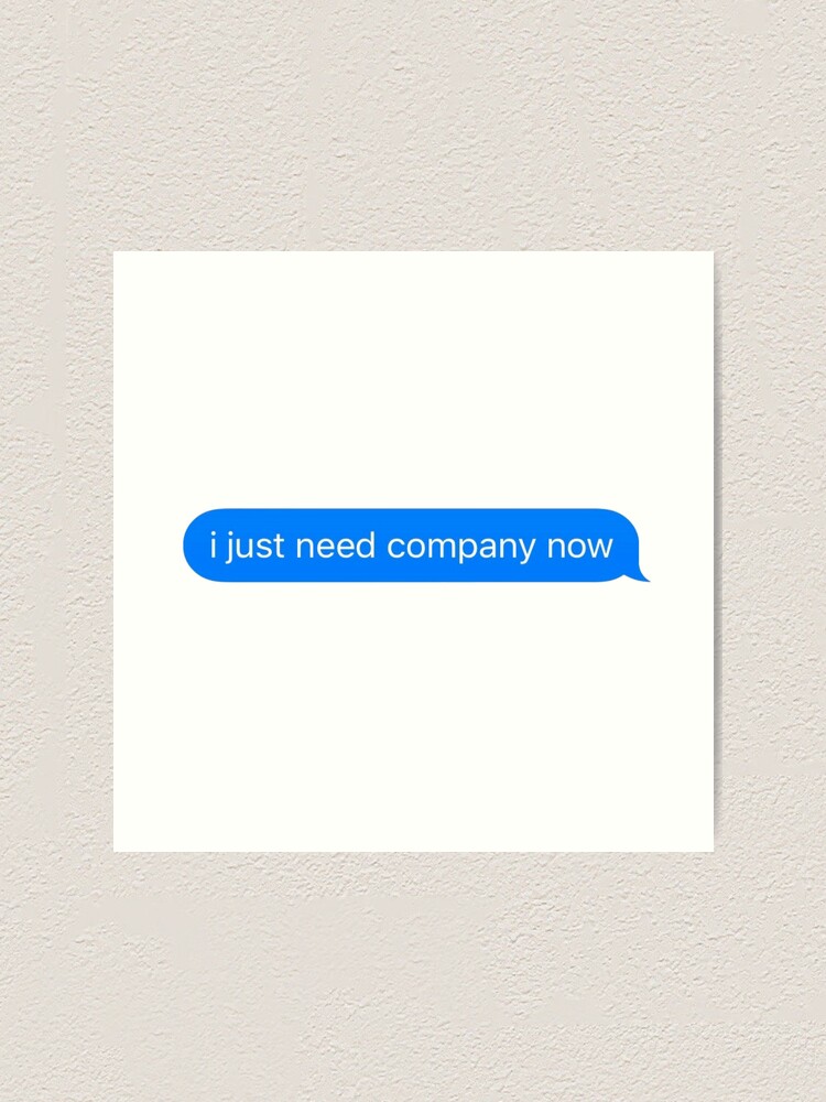 "comfort crowd text lyrics / conan gray" Art Print by Diygurugirl ...