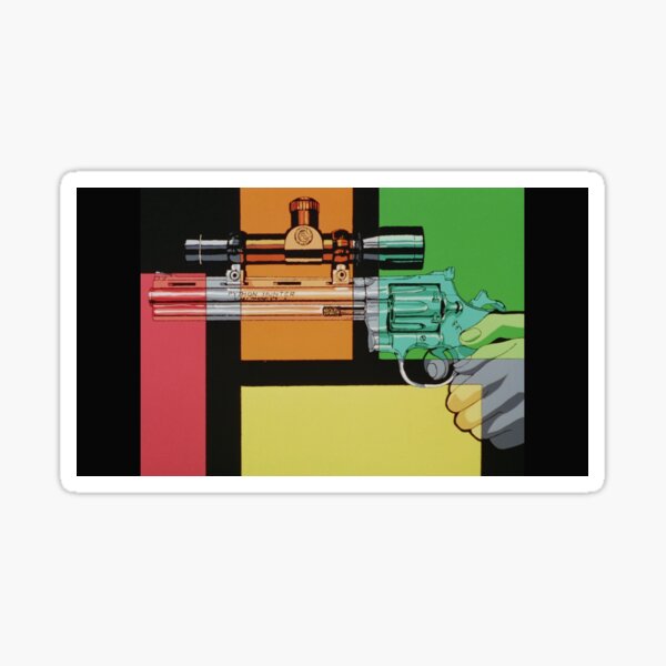 "Gunsmith Cats Python Hunter" Sticker by RagsPete | Redbubble