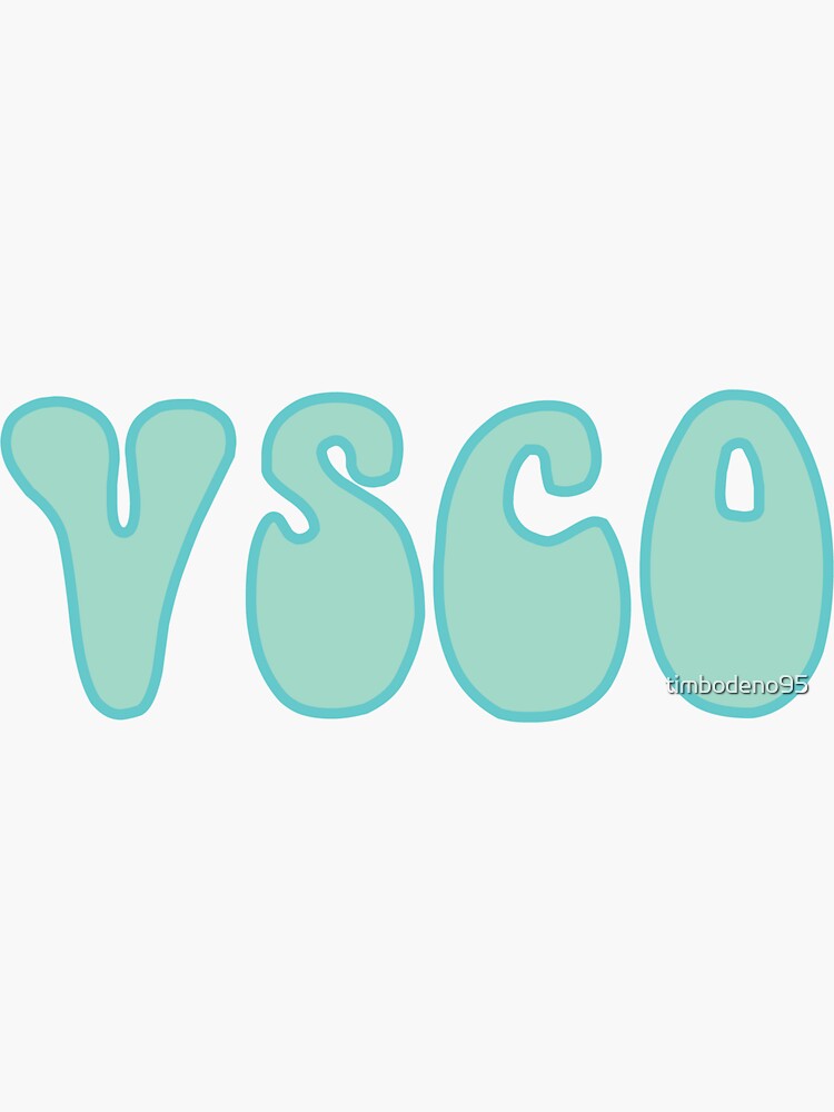 "Teal green vsco" Sticker for Sale by timbodeno95 | Redbubble
