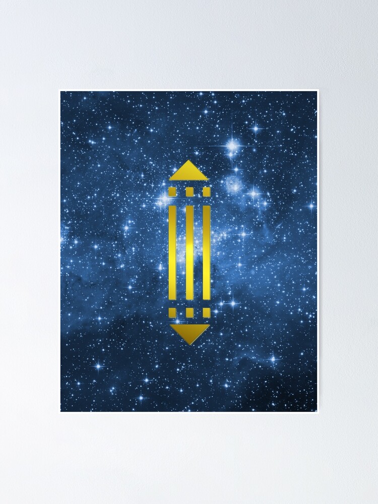 "Atlantis Power Symbol " Poster for Sale by Bluepress | Redbubble