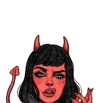 "she devil" Sticker for Sale by mkaitlyngore | Redbubble